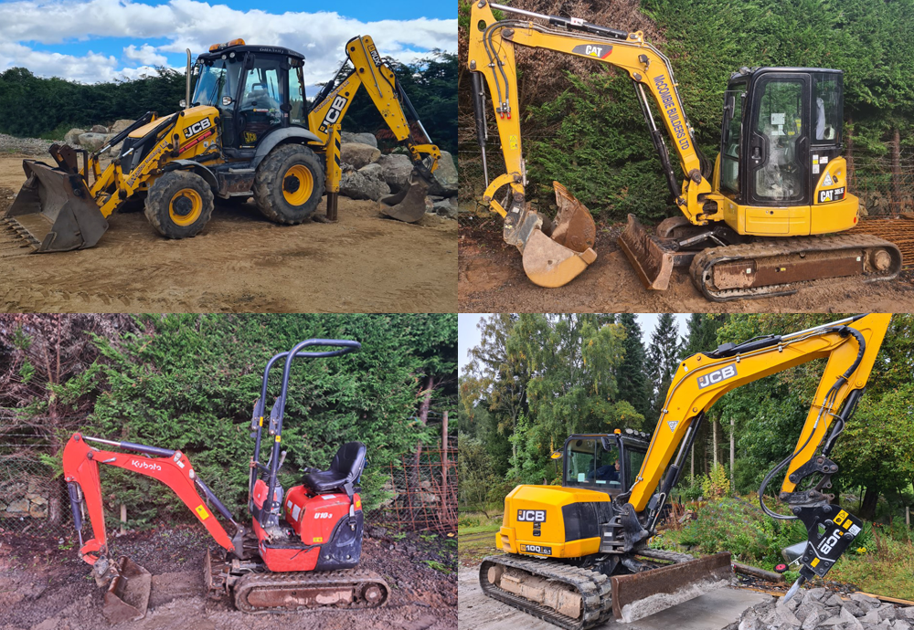 Plant Hire | Burn O' Bennie Storage